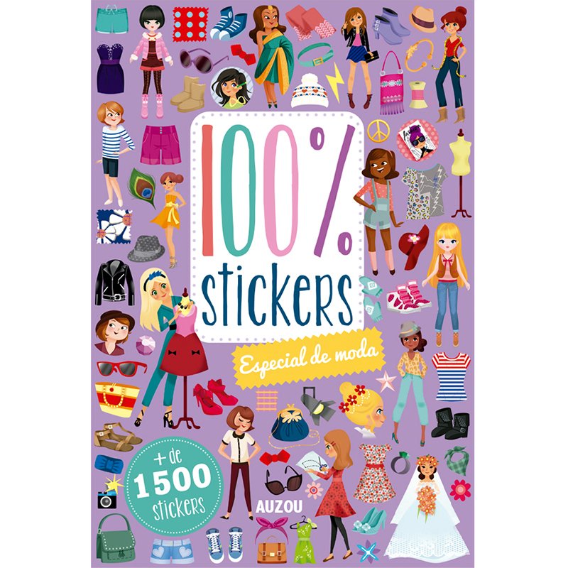 100% stickers especial de moda – VR Editoras