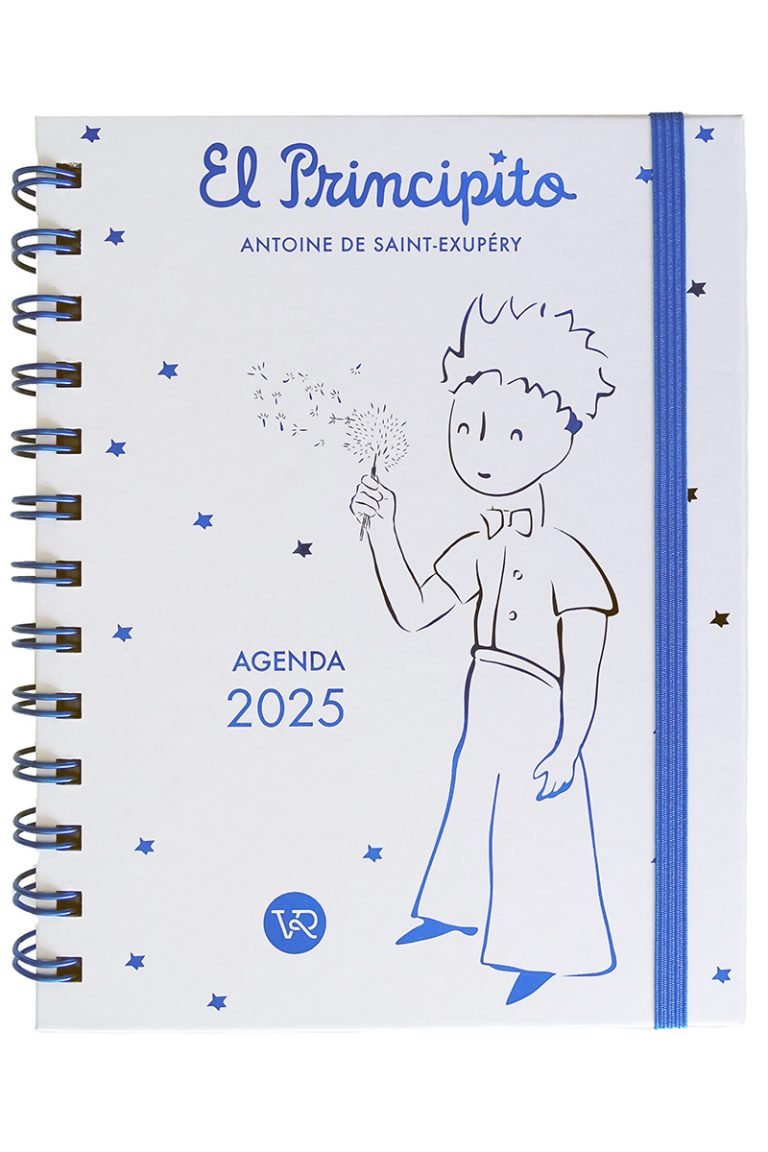 Agenda El Principito 2025 blanca – VR Editoras