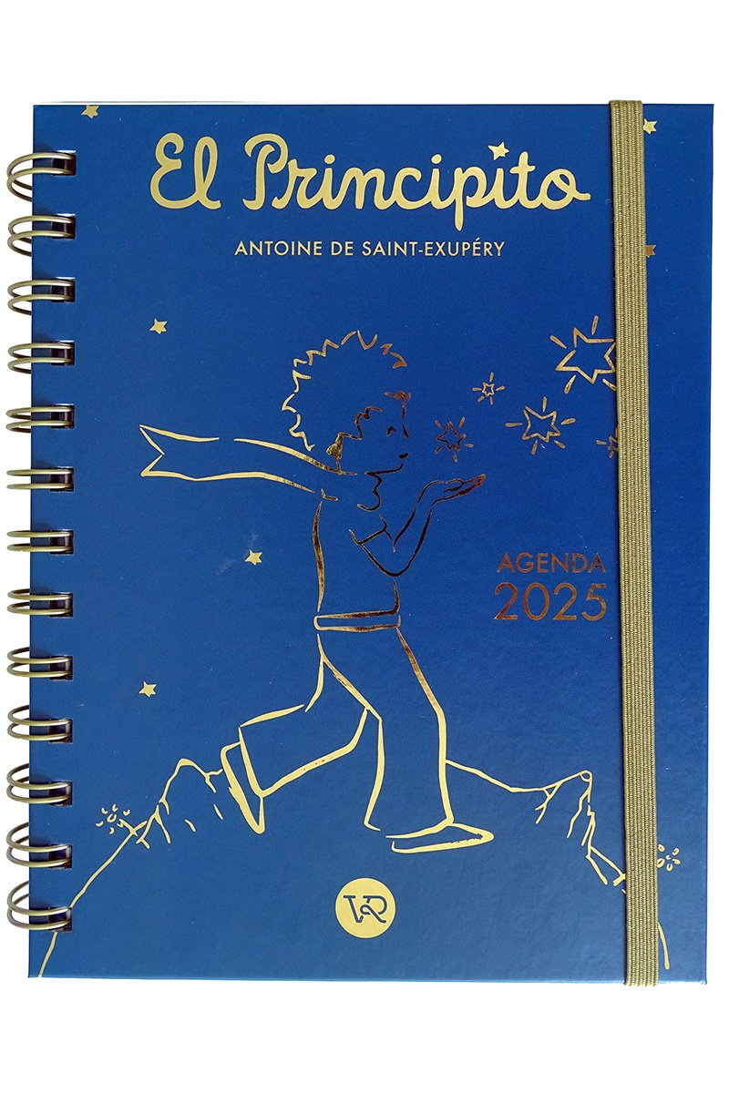 Agenda El Principito 2025 azul – VR Editoras
